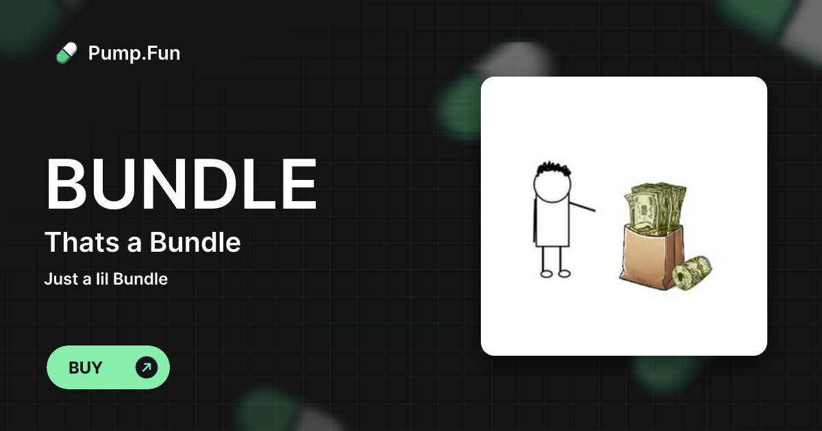 Thats a Bundle (BUNDLE) - Pump