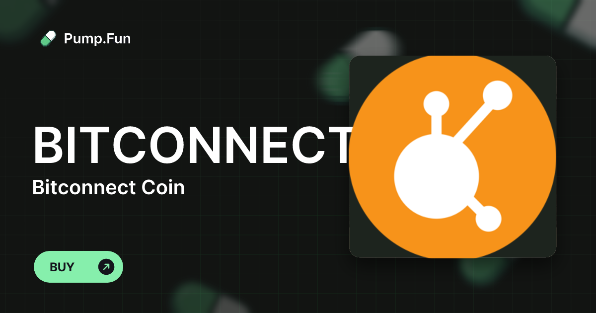 Bitconnect Coin (BITCONNECT) - Pump