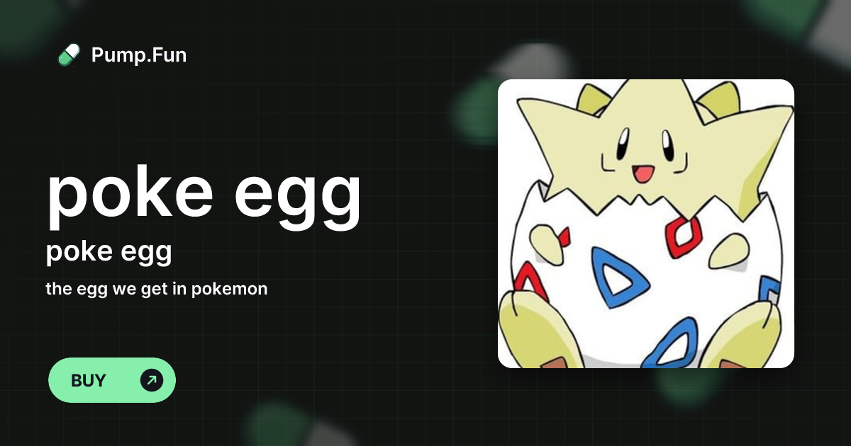 poke egg (poke egg) - Pump