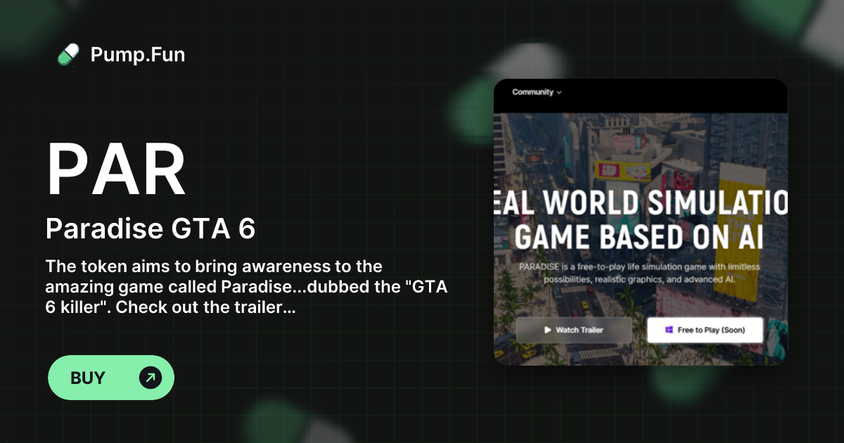 Paradise GTA 6 (PAR) - Pump