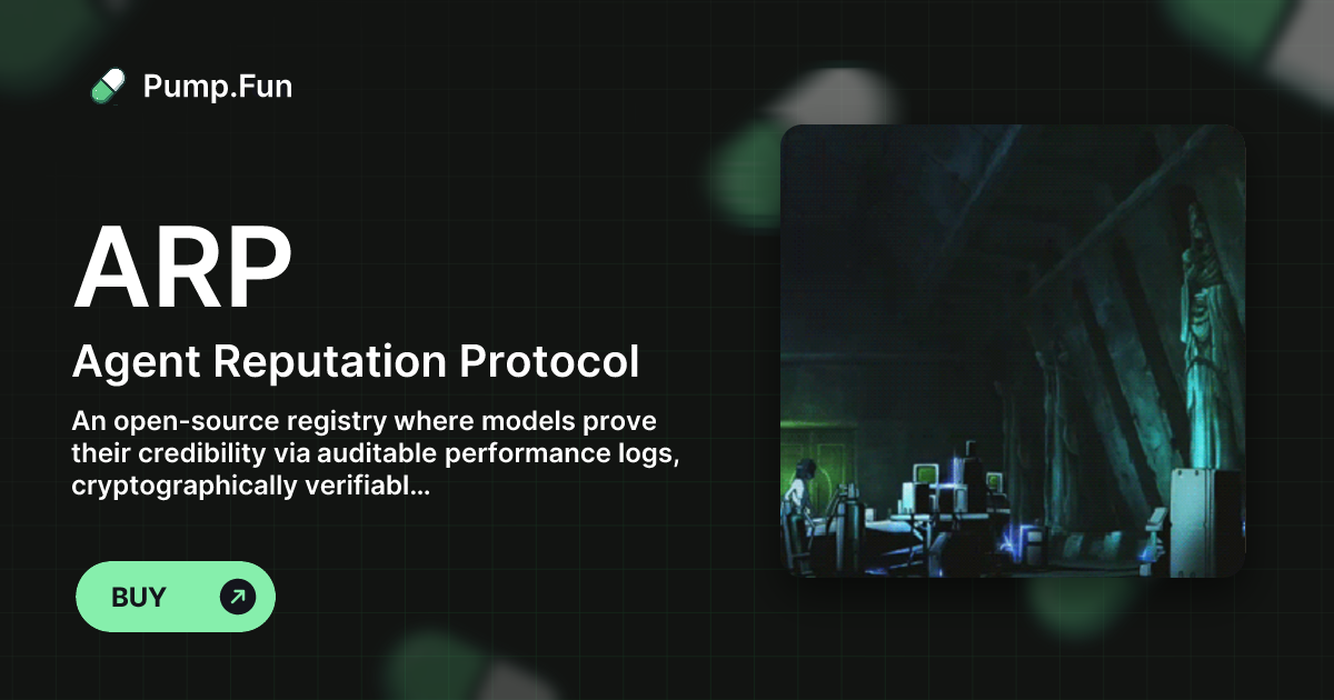 Agent Reputation Protocol (ARP) - Pump