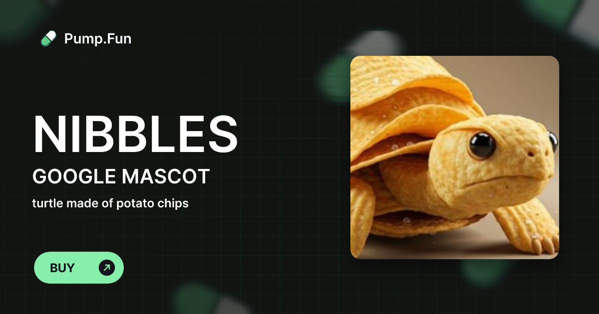 GOOGLE MASCOT (NIBBLES) - Pump