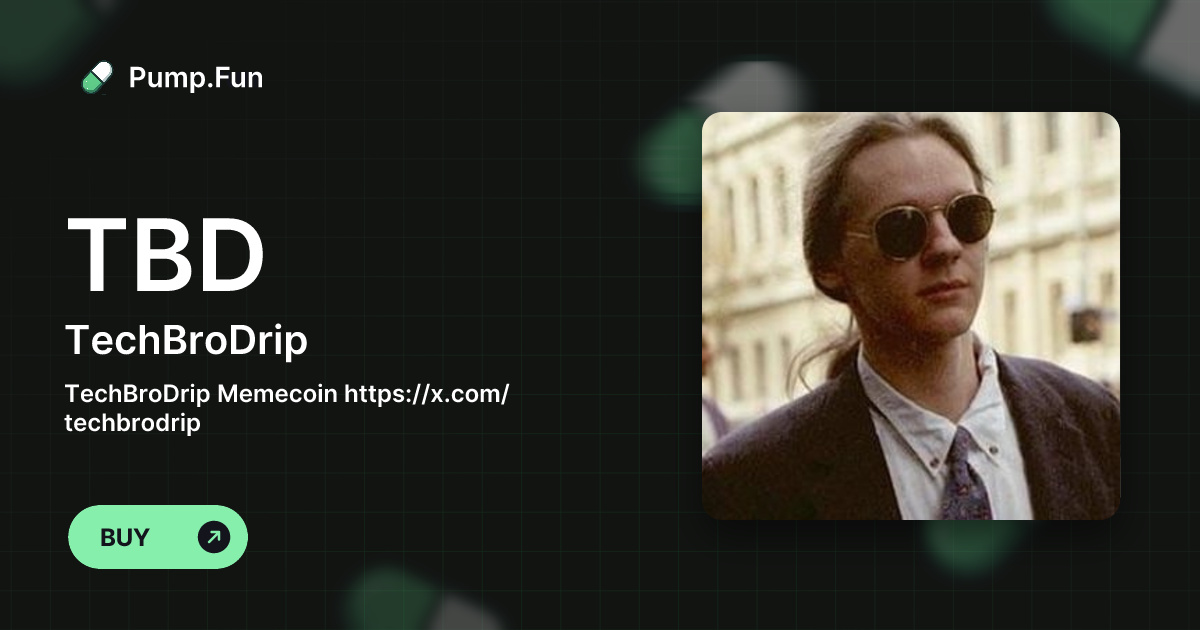 TechBroDrip (TBD) - Pump