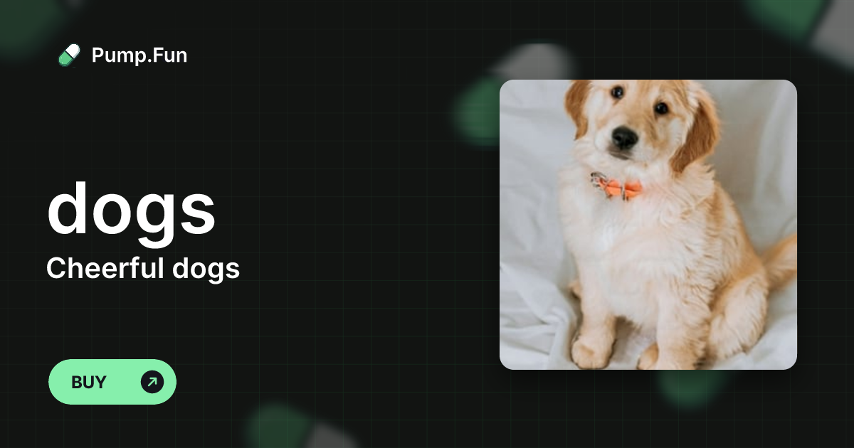 Cheerful dogs (dogs) - Pump