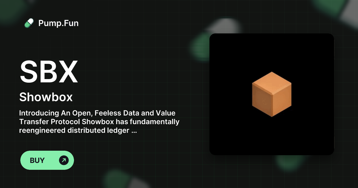 Showbox (SBX) - Pump