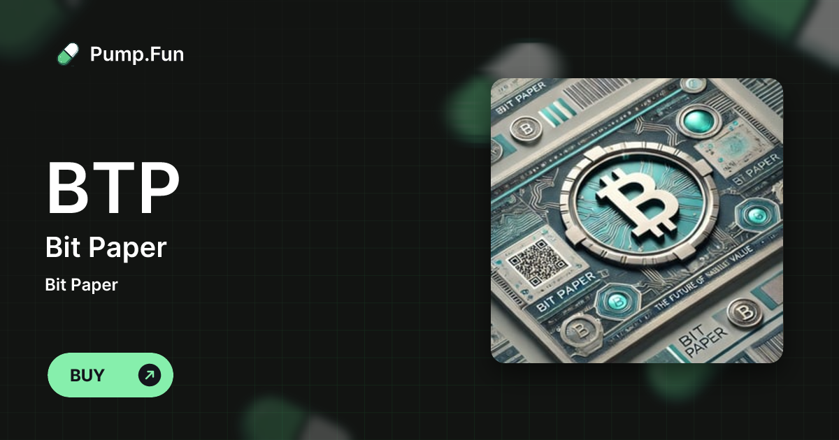 Bit Paper (BTP) - Pump