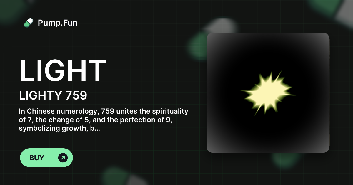 LIGHTY 759 (LIGHT) - Pump