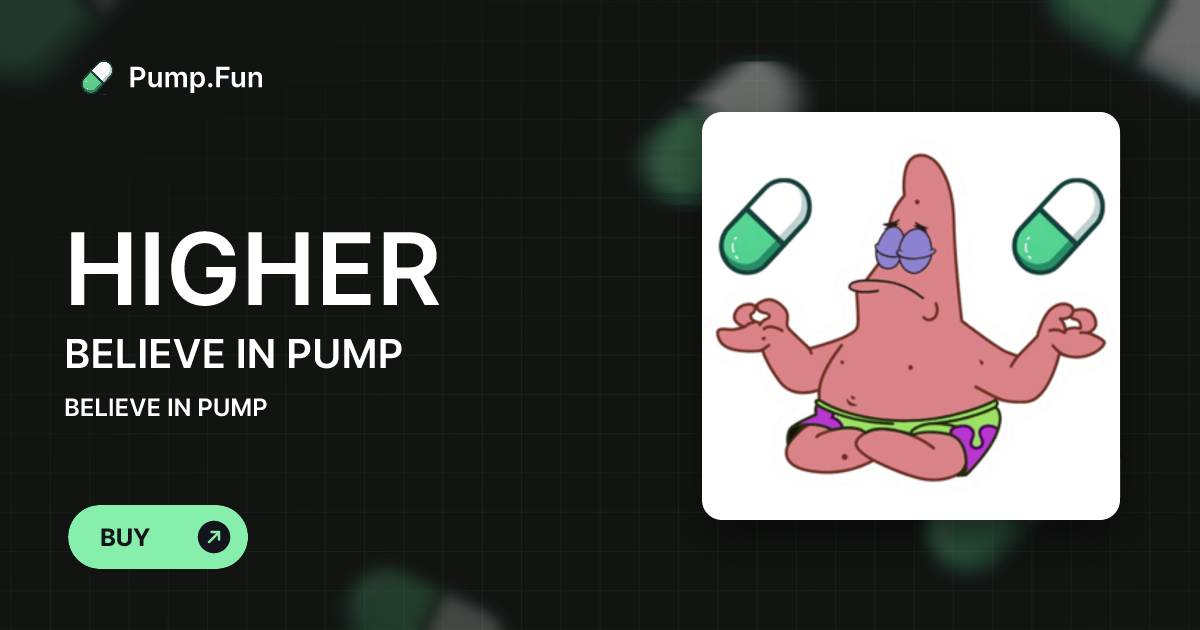 BELIEVE IN PUMP (HIGHER) - Pump