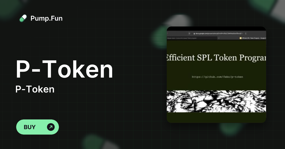 P-Token (P-Token) - Pump