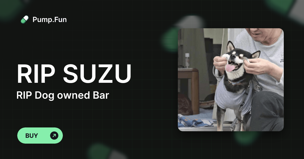 RIP Dog owned Bar (RIP SUZU) - Pump