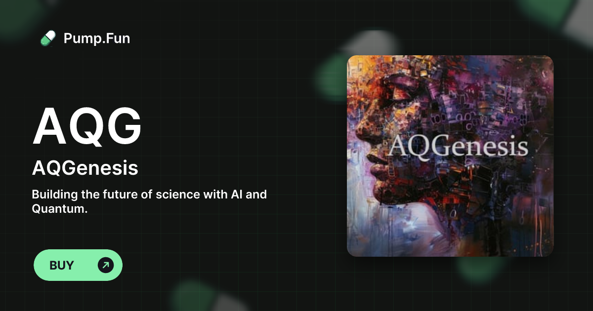 AQGenesis (AQG) - Pump