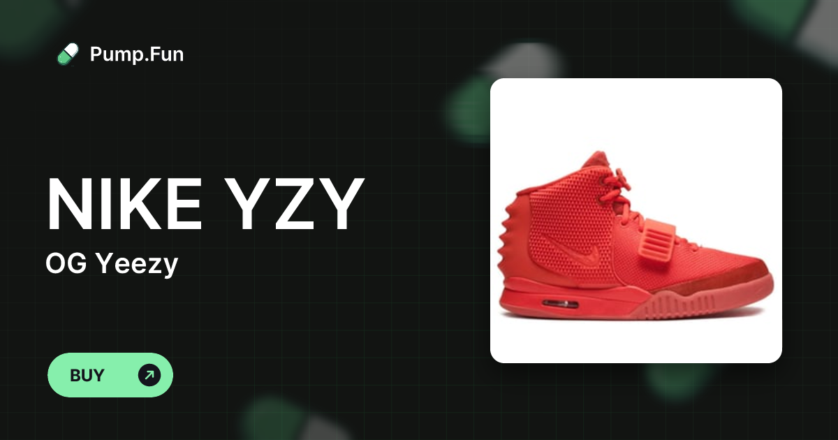 OG Yeezy (NIKE YZY) - Pump
