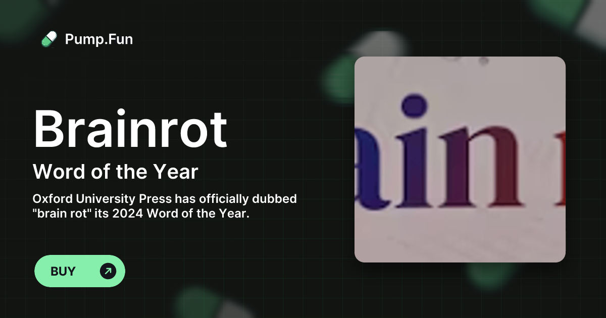 Word of the Year (Brainrot) - Pump