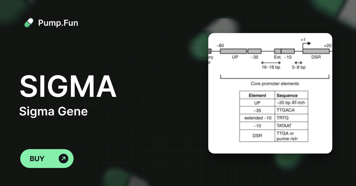 Sigma Gene (SIGMA) - Pump