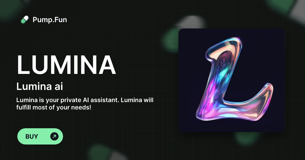 Lumina ai (LUMINA) - Pump