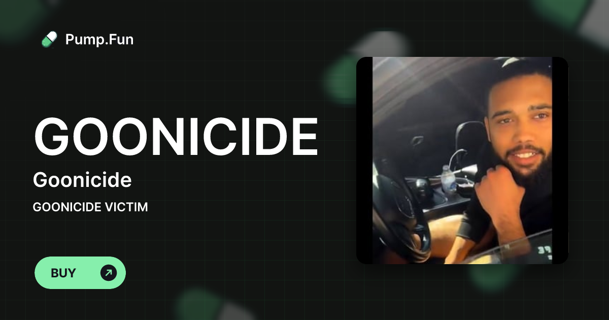 Goonicide (GOONICIDE) - Pump