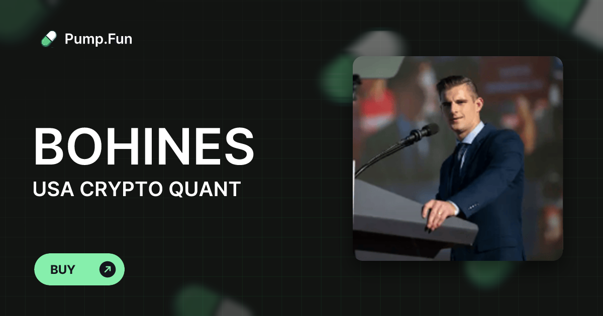 USA CRYPTO QUANT (BOHINES) - Pump