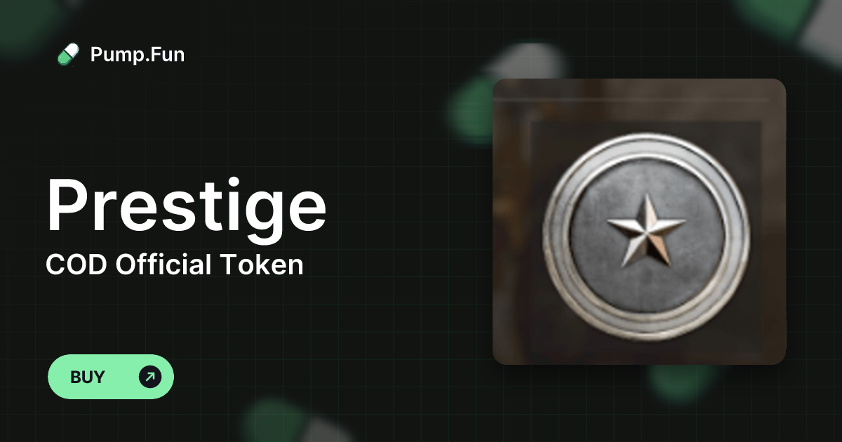 COD Official Token (Prestige) - Pump