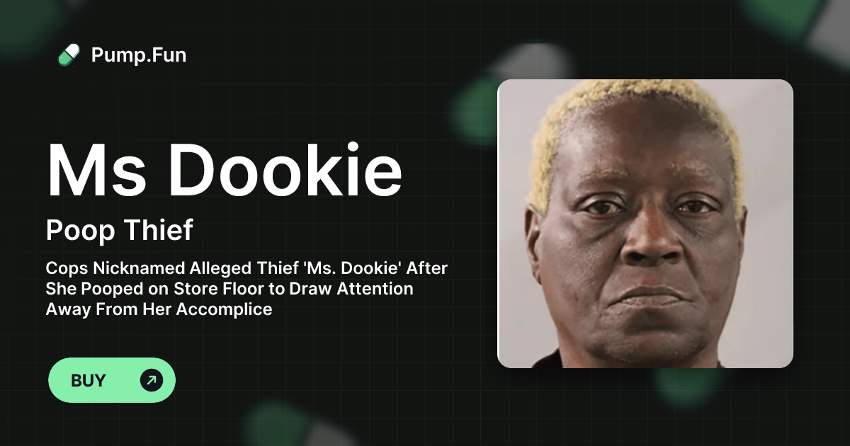 Poop Thief (Ms Dookie) - Pump