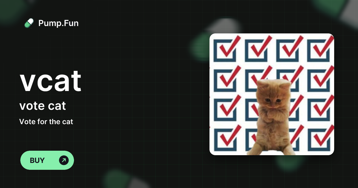 vote cat (vcat) - Pump
