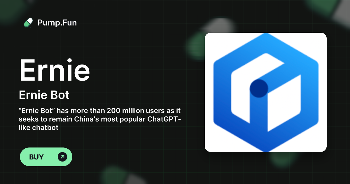 Ernie Bot (Ernie) - Pump