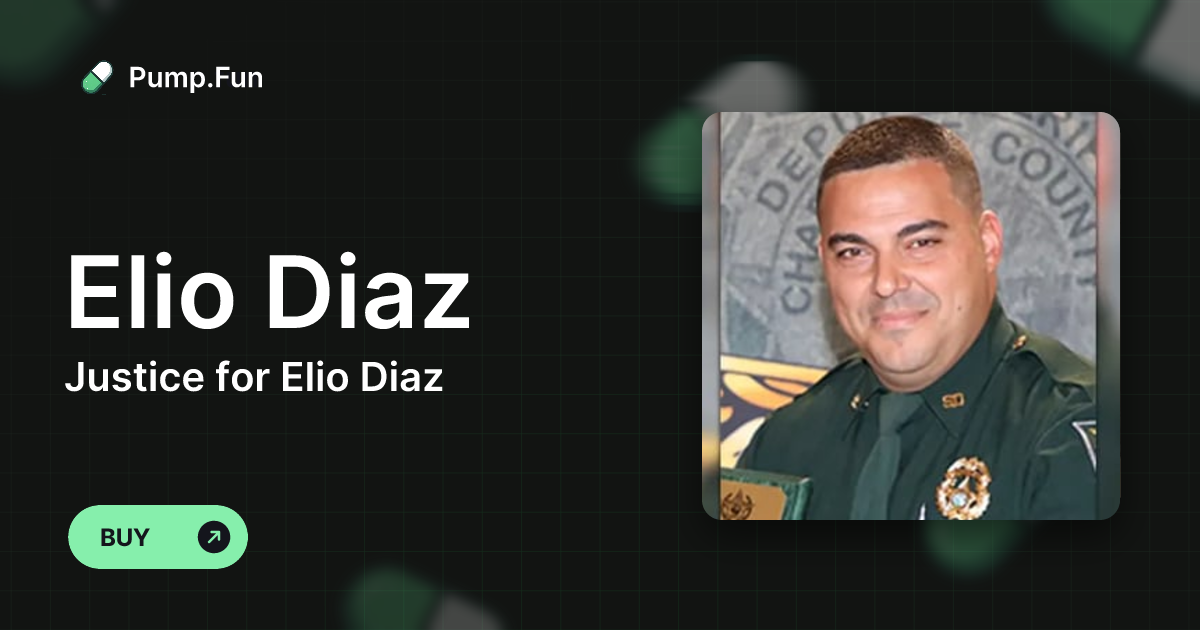 Justice for Elio Diaz ( Elio Diaz) - Pump