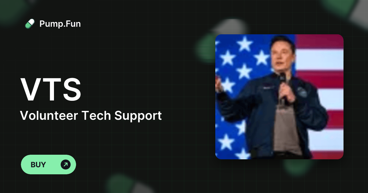 Volunteer Tech Support (VTS) - Pump