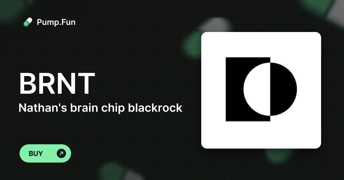 Nathan's brain chip blackrock (BRNT) - Pump