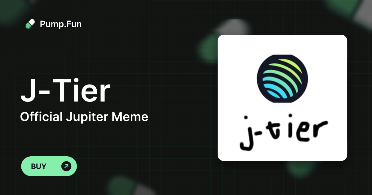 Official Jupiter Meme (J-Tier) - Pump