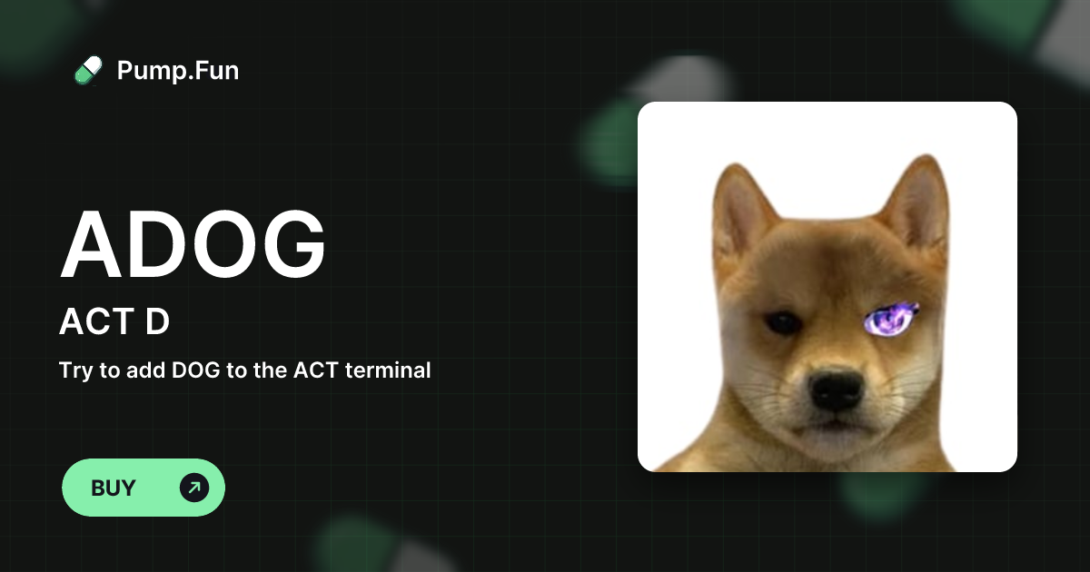 ACT D (ADOG) - Pump