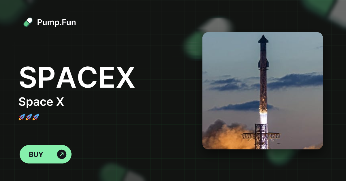 Space X (SPACEX) - Pump