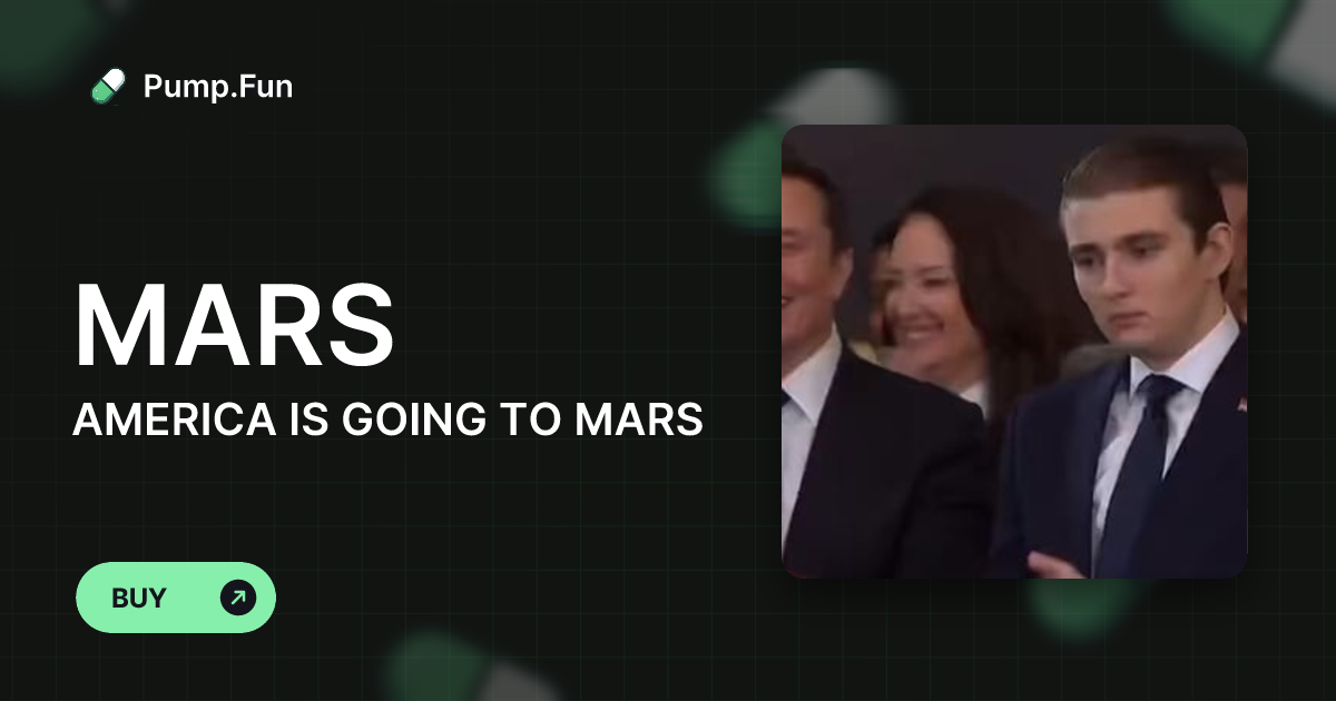 AMERICA IS GOING TO MARS (MARS) - Pump