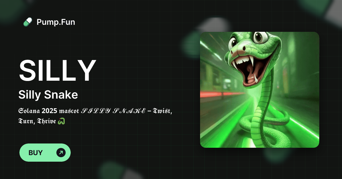 Silly Snake (SILLY) - Pump