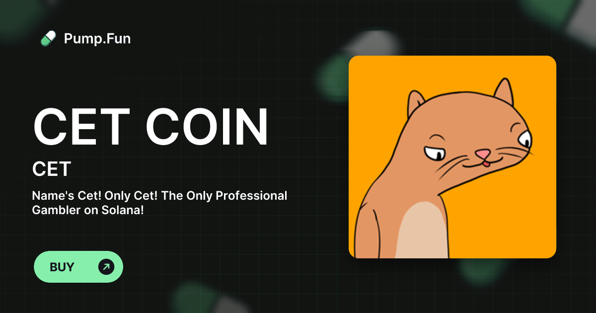 CET (CET COIN) - Pump