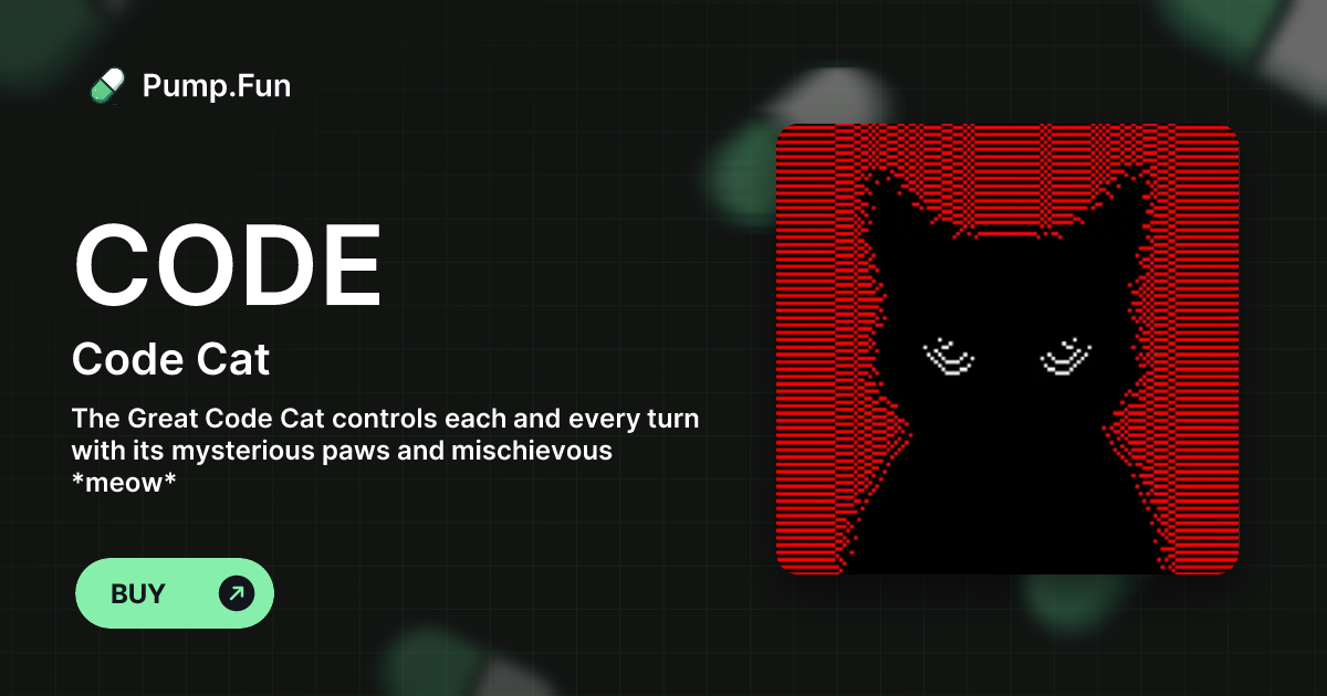 Code Cat (CODE) - Pump