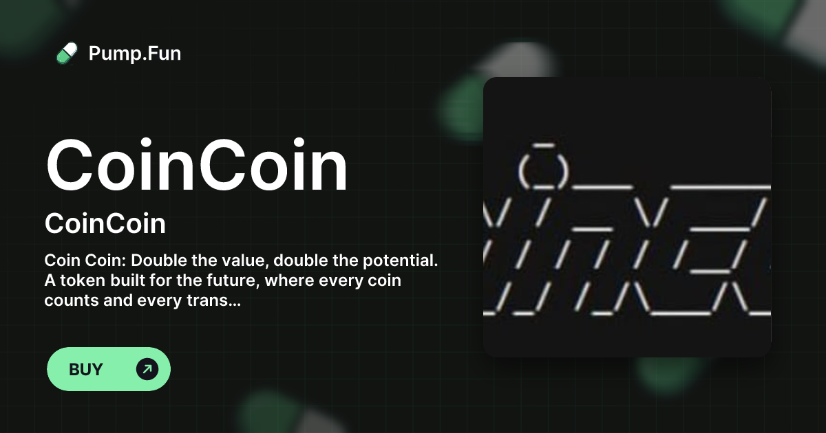 CoinCoin (CoinCoin) - Pump