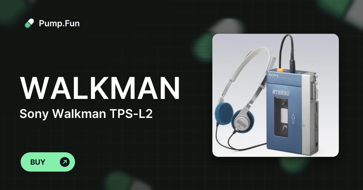 Sony Walkman TPS-L2 (WALKMAN) - Pump