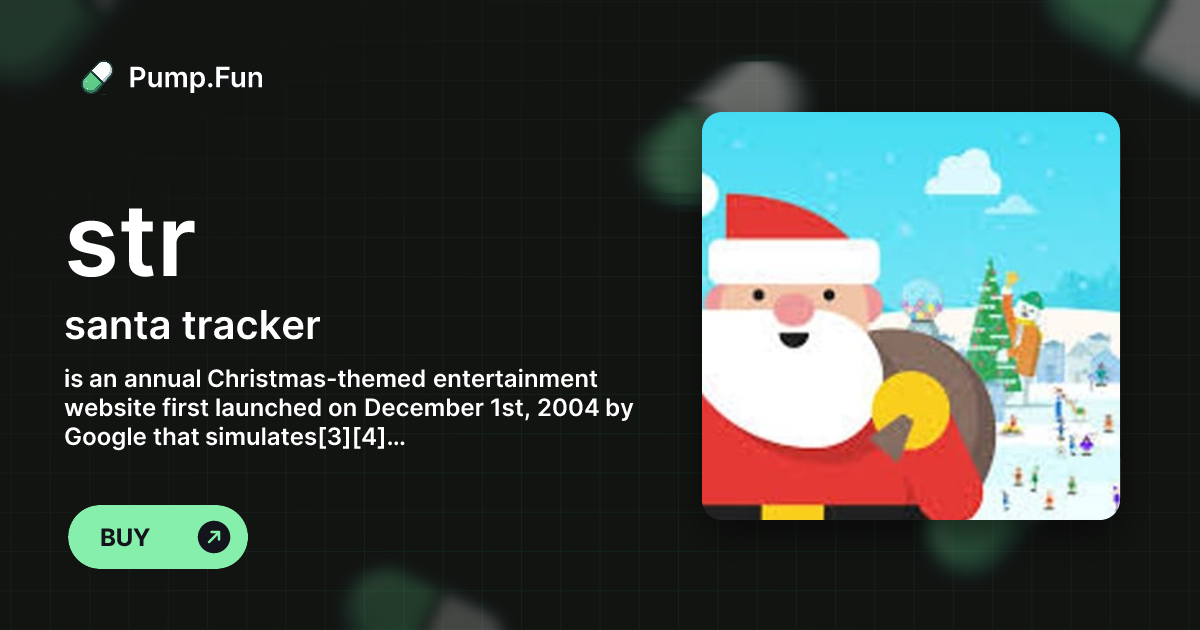 santa tracker (str) - Pump