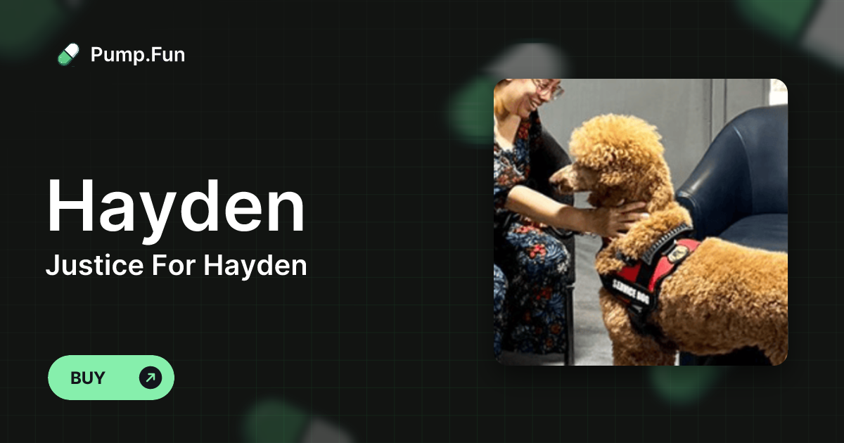 Justice For Hayden (Hayden) - Pump