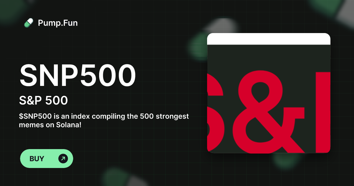 S&P 500 (SNP500) - Pump