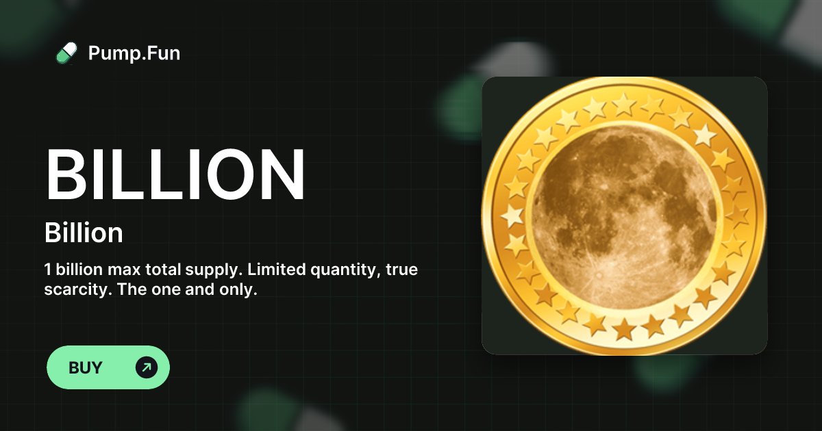 Billion (BILLION) - Pump