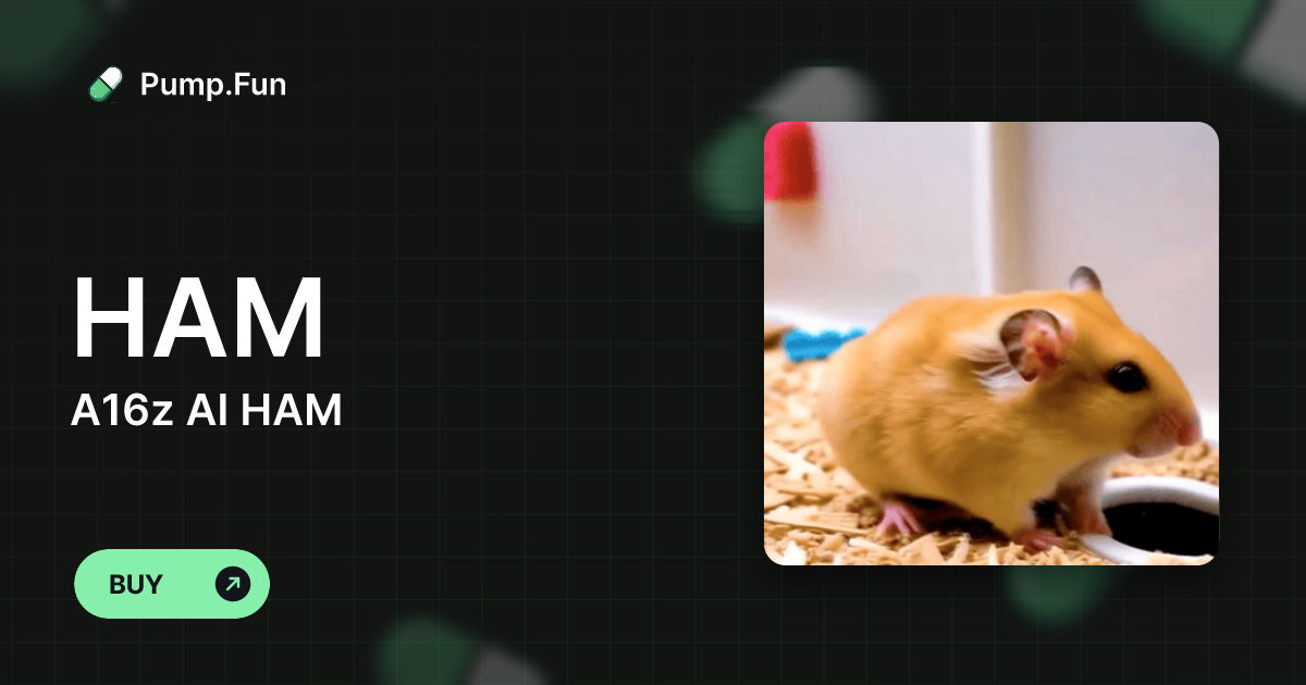 A16z AI HAM (HAM) - Pump