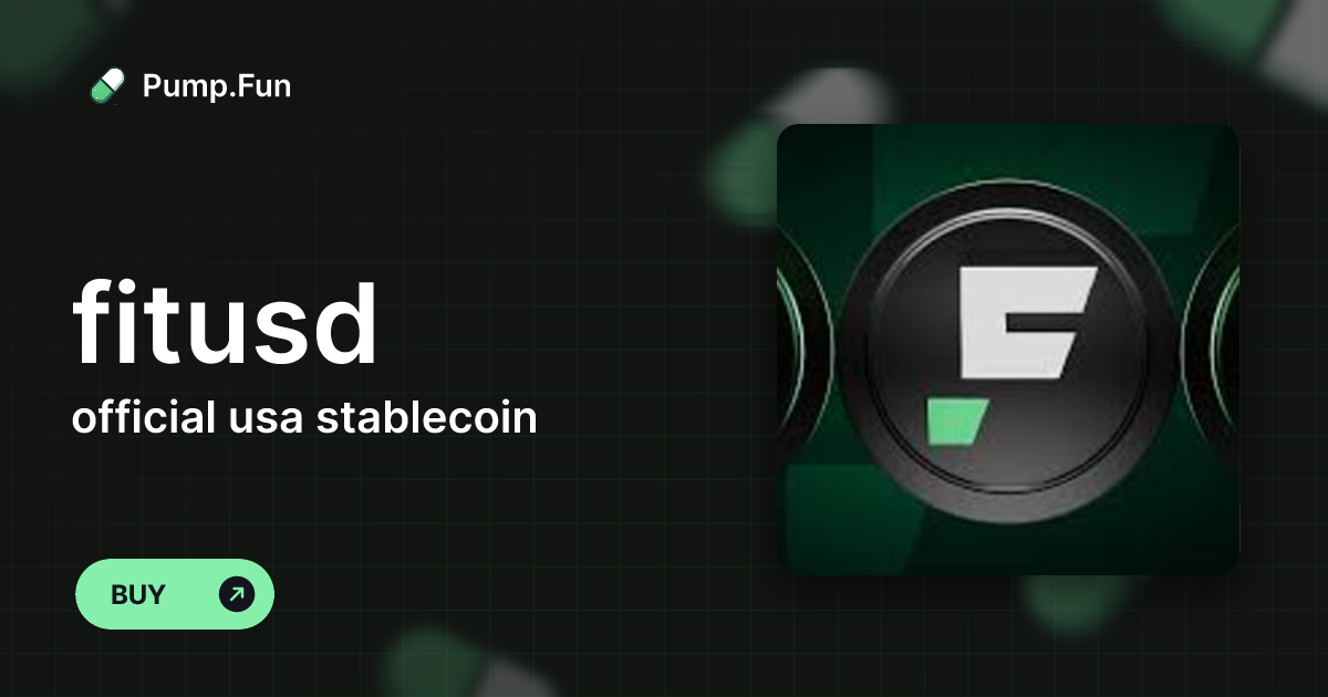 official usa stablecoin (fitusd) - Pump