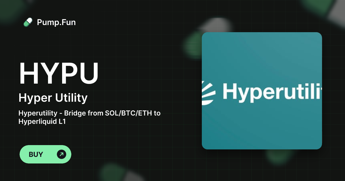 Hyper Utility (HYPU) - Pump