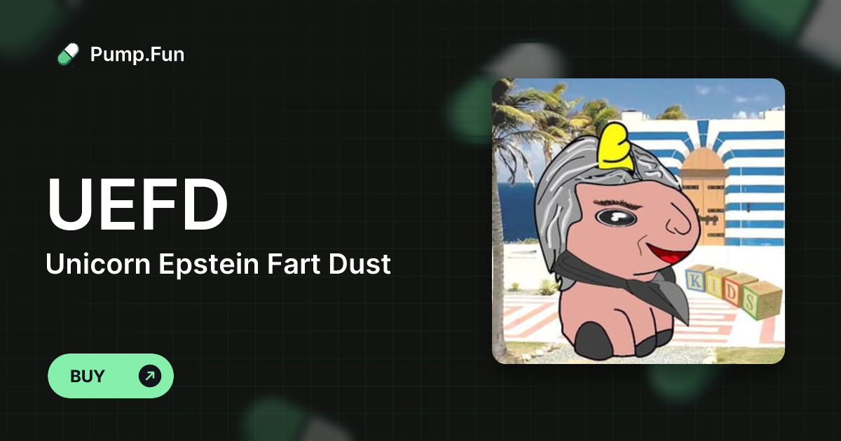 Unicorn Epstein Fart Dust (UEFD) - Pump