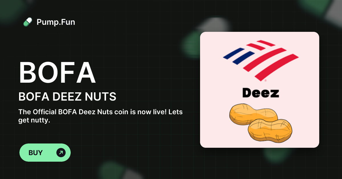 BOFA DEEZ NUTS (BOFA) - Pump