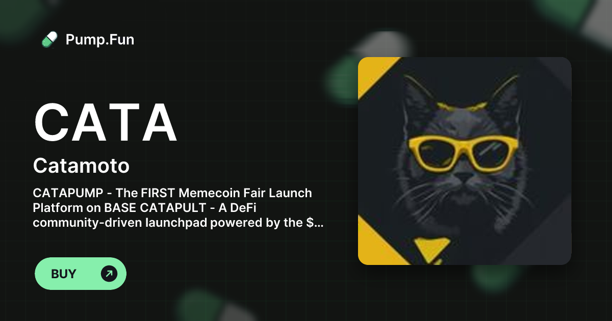 Catamoto (CATA) - Pump