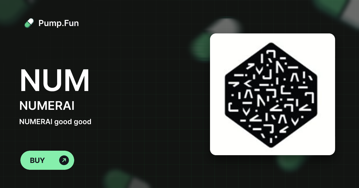 NUMERAI (NUM) - Pump