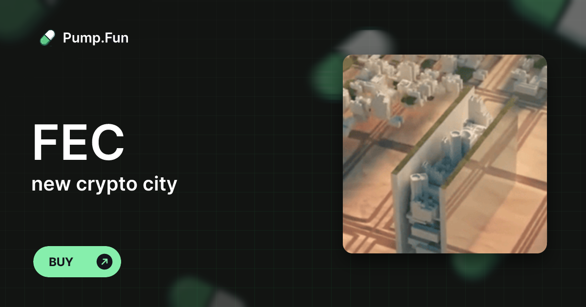 new crypto city (FEC) - Pump