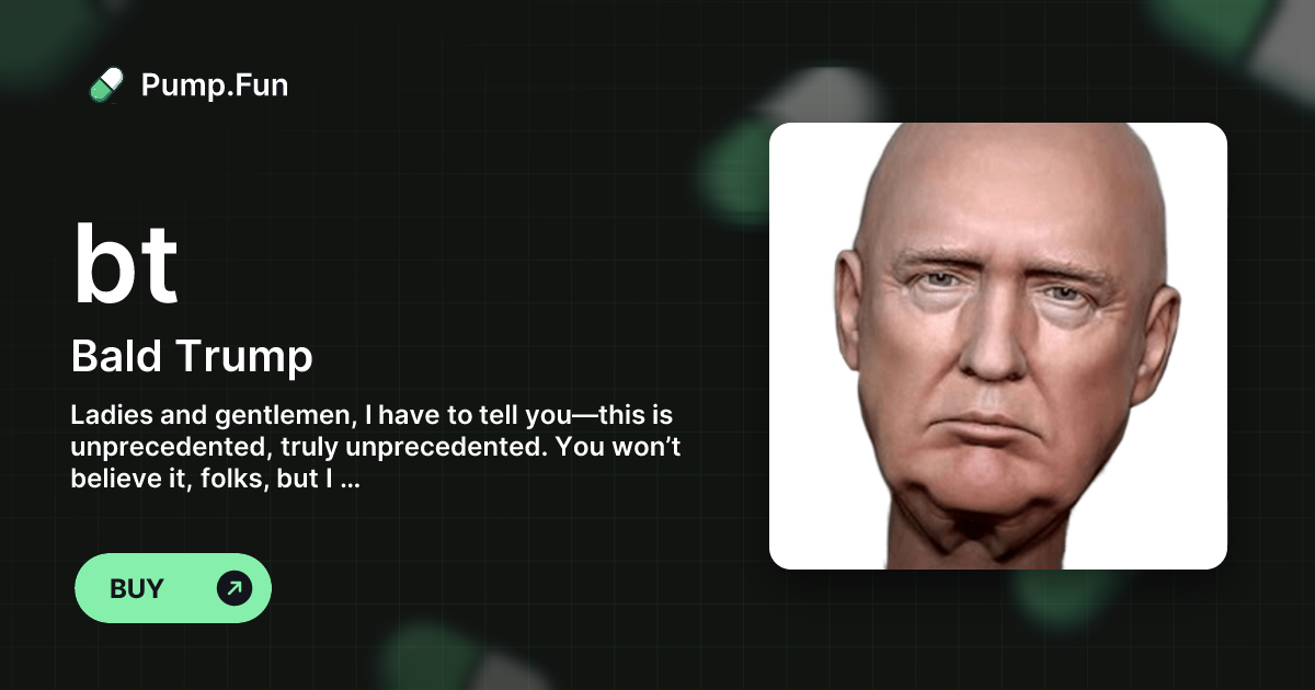 Bald Trump (bt) - Pump